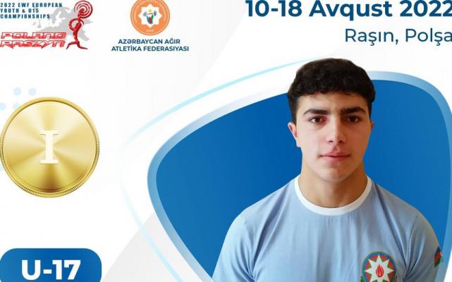 Azerbaijani weightlifter breaks record to win European Championship ...