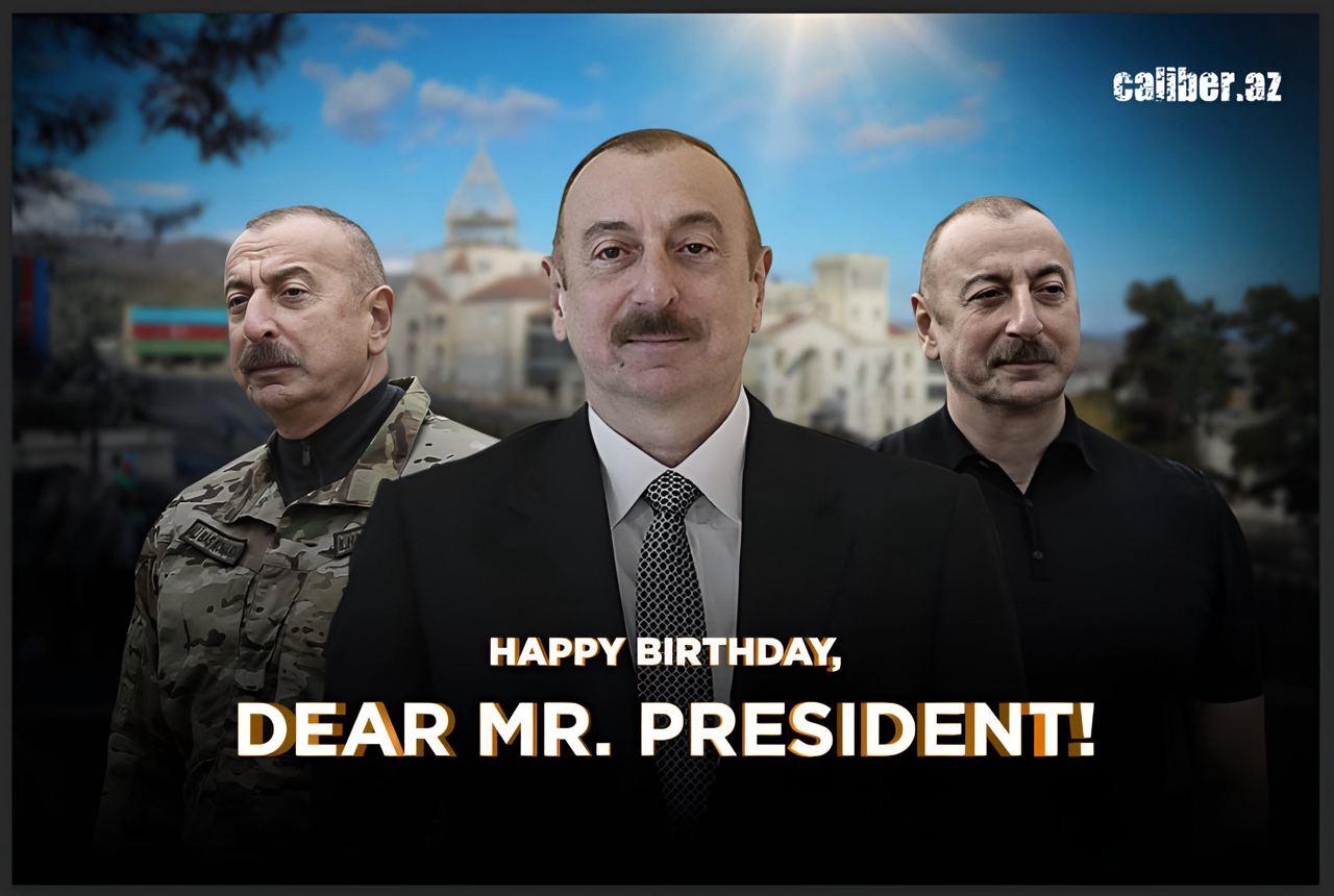 Happy birthday, Mr. President! | Caliber.Az