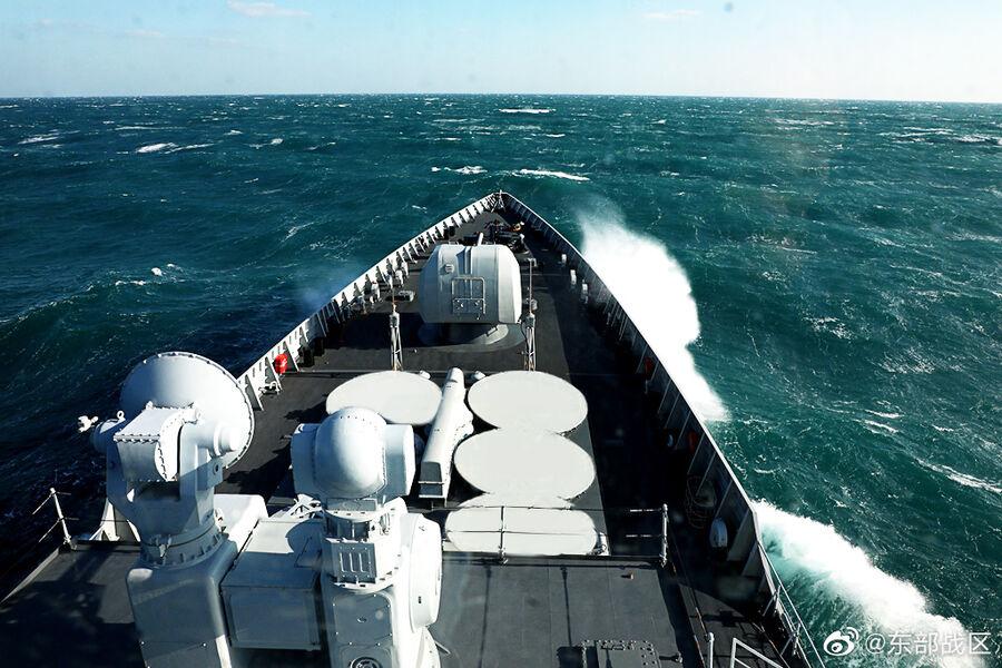 China's navy conducts firing exercises off coast of Taiwan | Caliber.Az