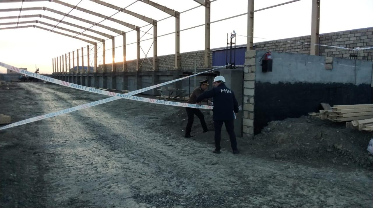 Сотрудники МЧС предотвратили незаконное строительство в Мингячевире - ФОТО/ВИДЕО