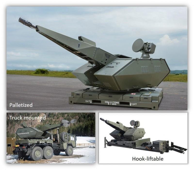 Rheinmetall deploys Skynex programmable rocket launcher in Ukraine - PHOTO