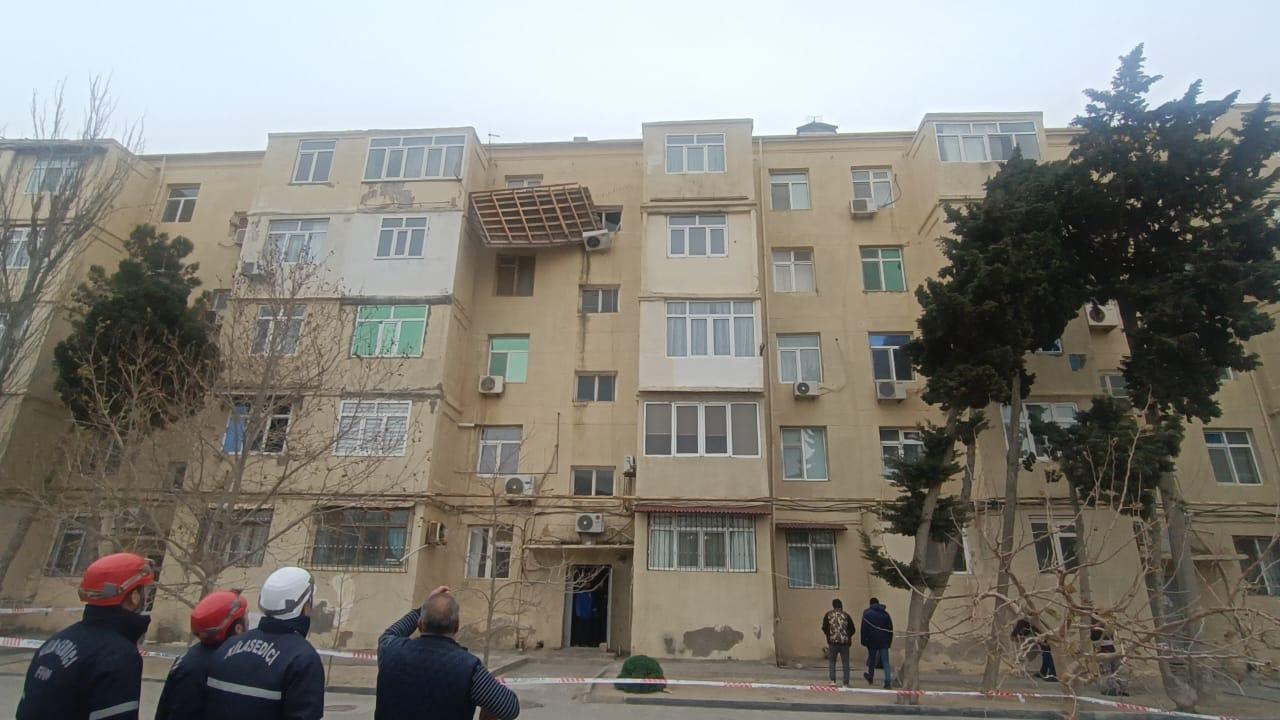 В бакинском поселке устранена опасная ситуация в жилом доме - ФОТО/ВИДЕО