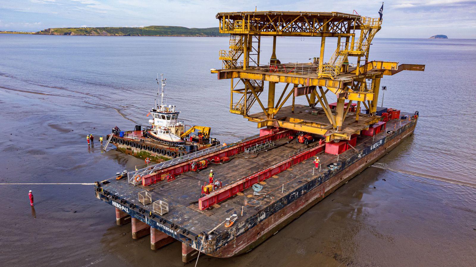 Old oil rig to be transformed into 'See Monster' art installation ...