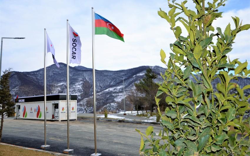 SOCAR opens petrol station in liberated Lachin | Caliber.Az